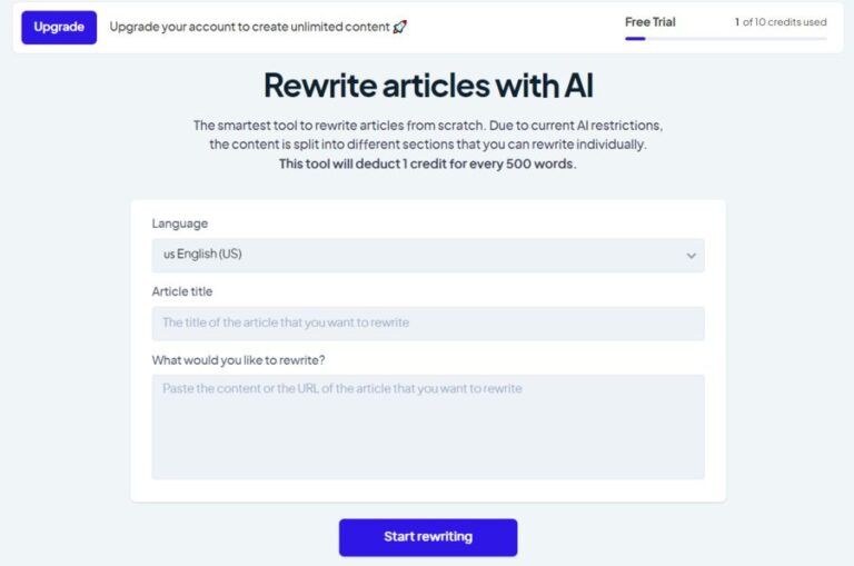 Best Online Paraphrasing Tools To Rewrite Sentences Online